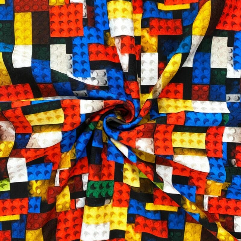 Jersey – Lego Multi | Stoffkos.no