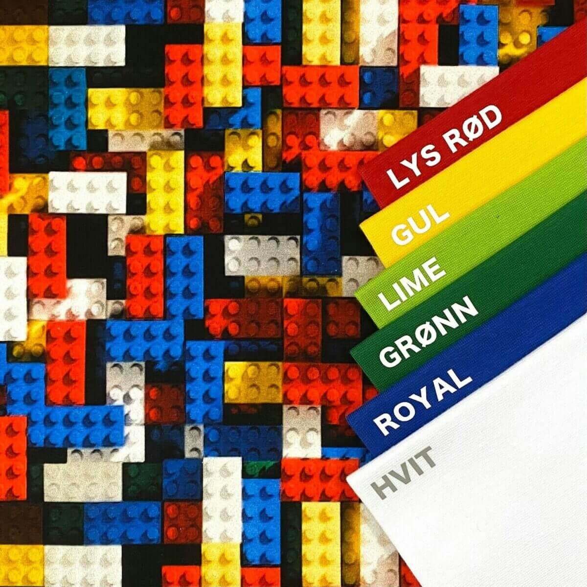 Jersey – Lego Multi | Stoffkos.no