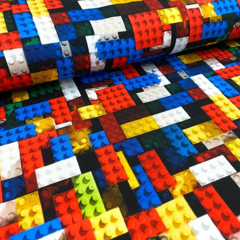 Jersey – Lego Multi | Stoffkos.no